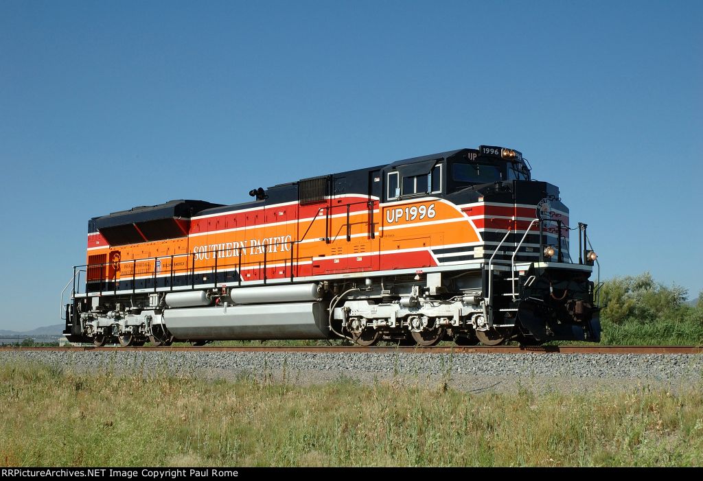 UP 1996, EMD SD70ACe, SP Heritage Unit,